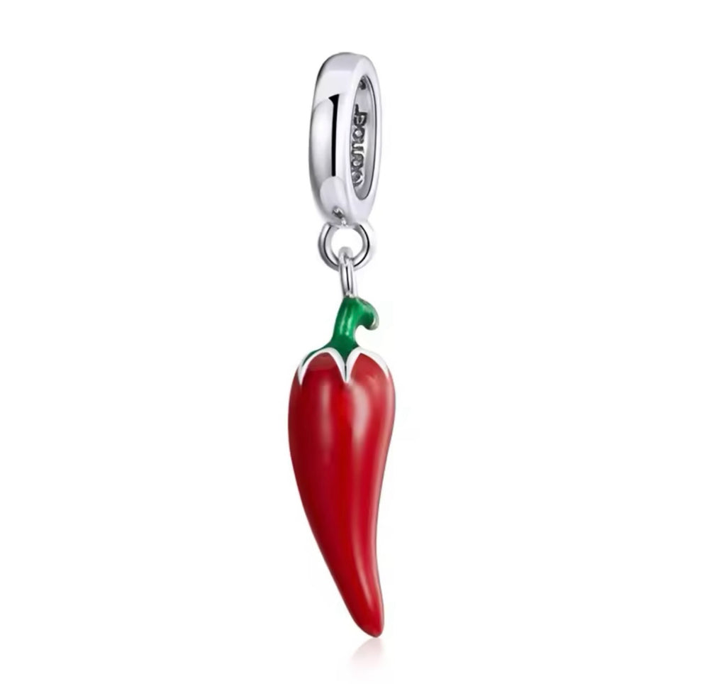 Chilli Pepper Charm – Purple Clover Jewelry