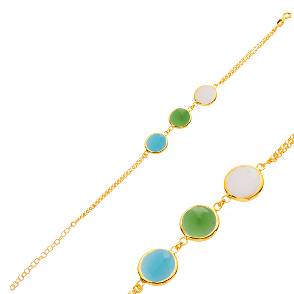 Paros Multi-Quartz Bracelet – Purple Clover Jewelry