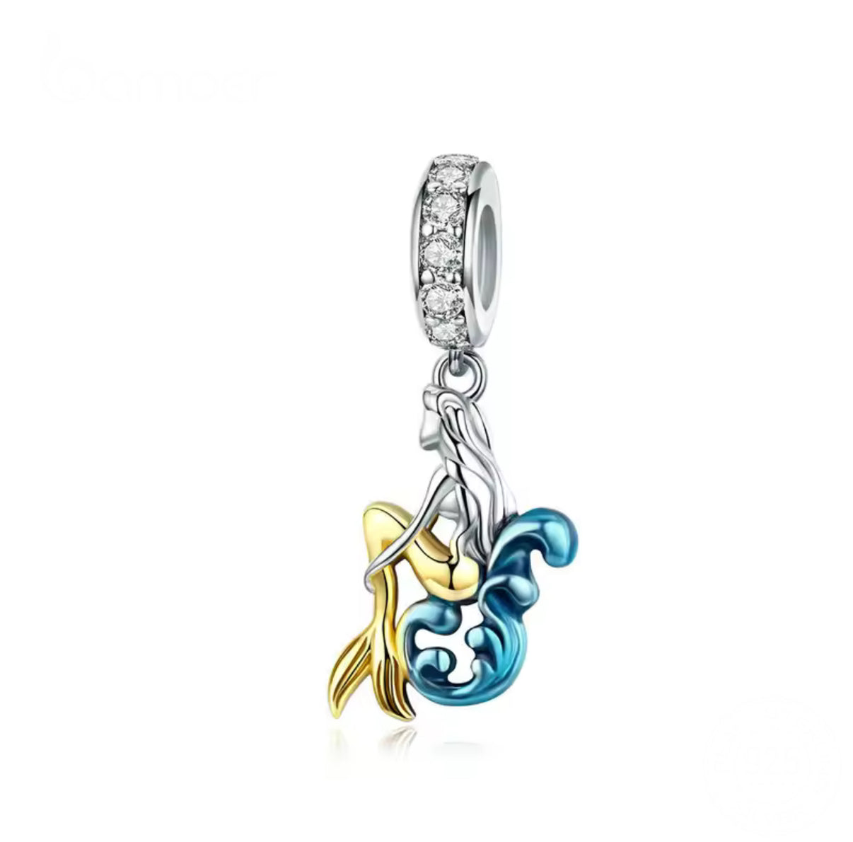 Tempest (mermaid) Charm – Purple Clover Jewelry